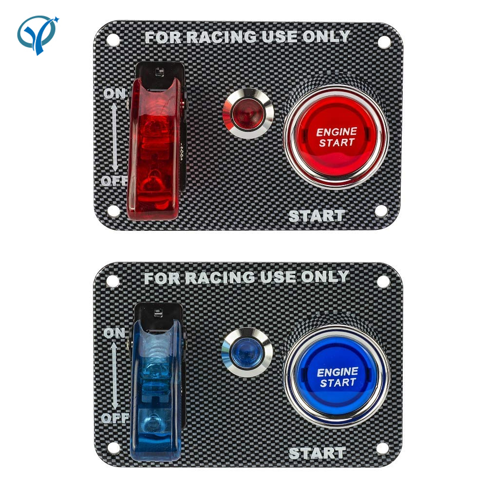 Buy Push Button Racing Car Ignition Switch Panel Toggle Switch from ...