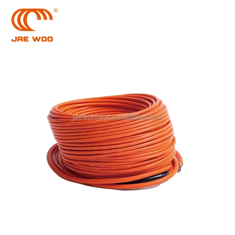 Buy Pvc Electric Flexible Heating Element Underfloor Heating Cable For ...
