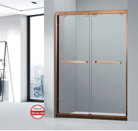 Buy Simple Installation Square Glass Shower Rooms Modern Design ...