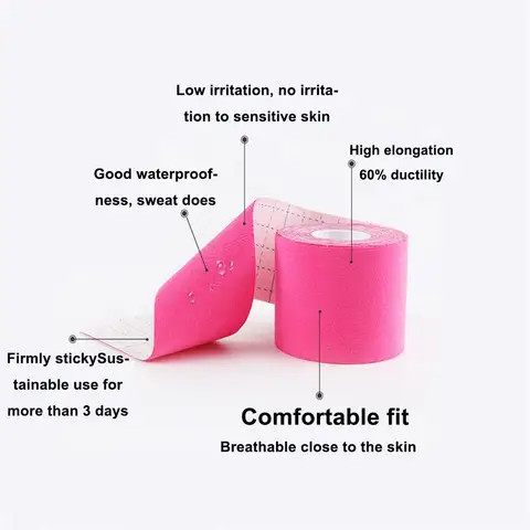 Buy Sports Muscle Tape Muscle Stick 5cm Knee Elbow Fitness Chest Stick ...