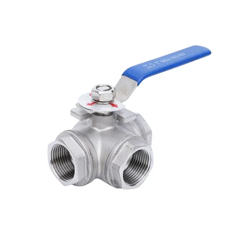Buy Stainless Steel Threaded Three-way Ball Valve 304 Stainless Steel T ...