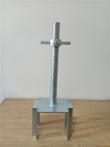 Buy Swivel Scaffolding Solid Prop Jack Base from Cangzhou Hengrong ...