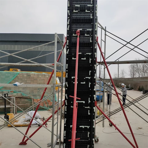 Buy 100 Times Reusable Plastic Adjustable Concrete Forms Construction ...