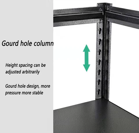 Buy Warehouse Storage Angle Steel Household Shelf Kitchen Balcony Multi ...