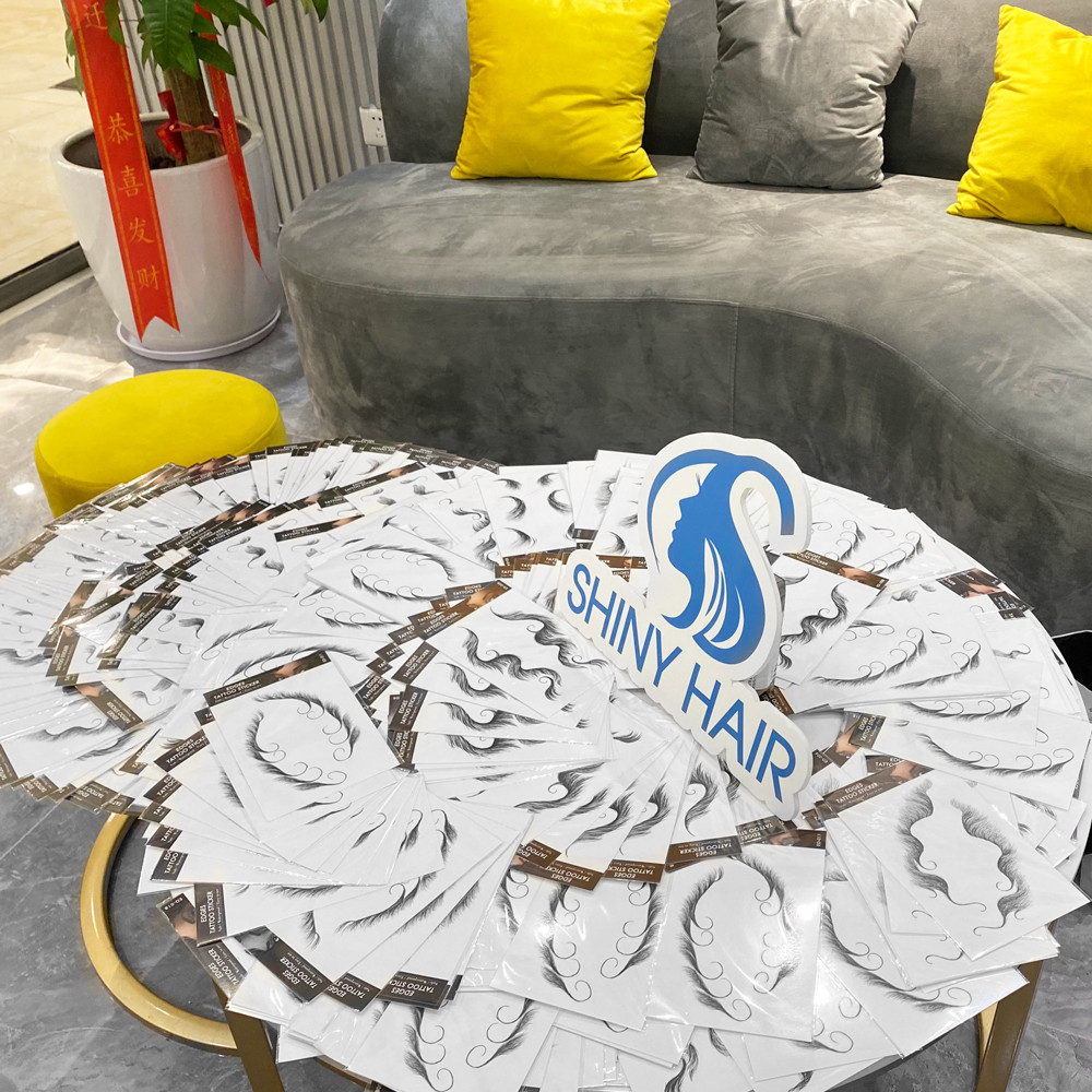 Buy Waterproof 5 Style Temporary Fake Baby Hair Tattoo,women Hairline ...