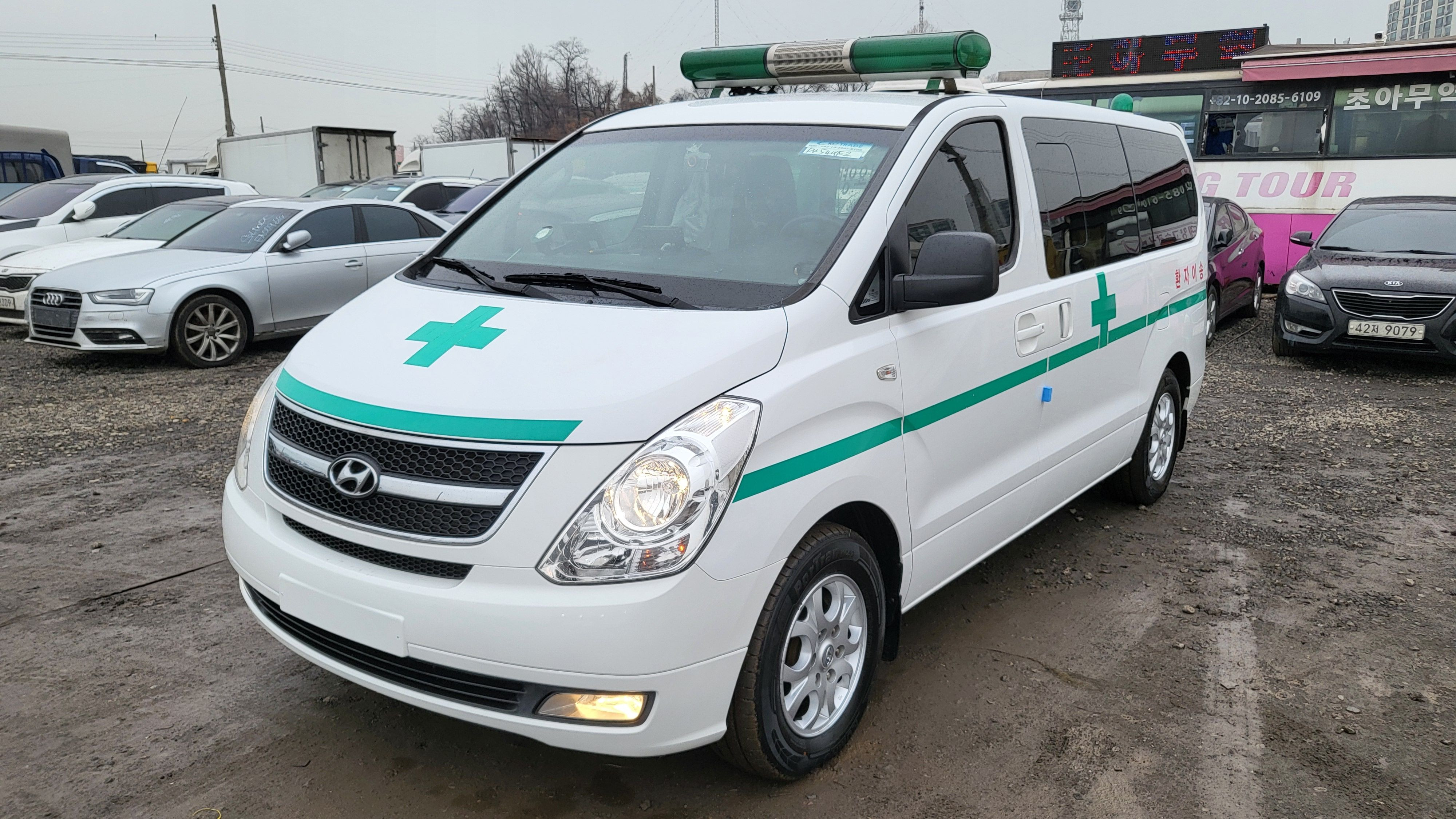 Buy [in Stock] Used Korean Car Hd Grand Starex Ambulance White Auto Abs ...
