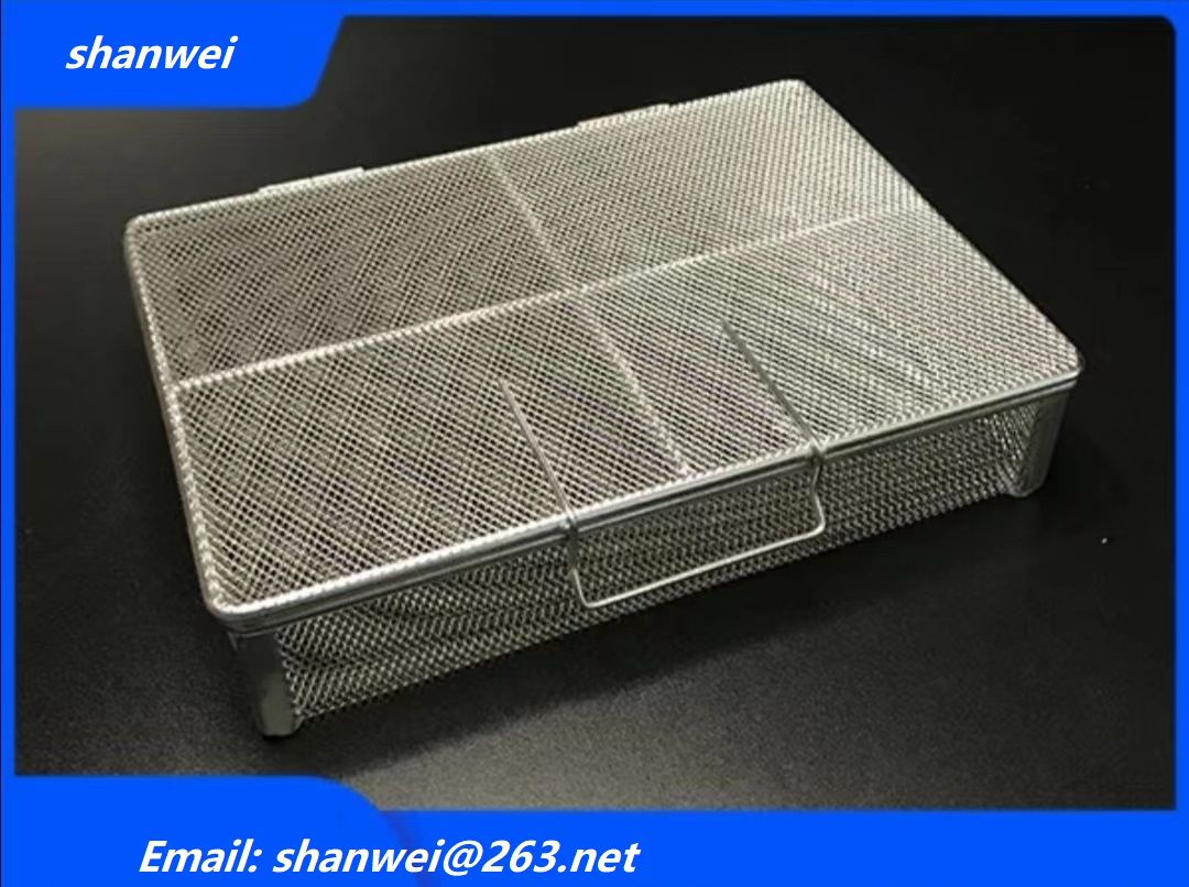 Buy Sterilization Micro Mesh Tray Basket Surgical Autoclave Holding ...
