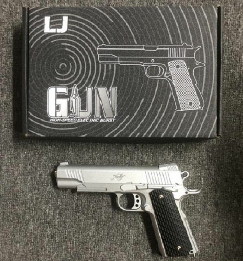 Buy Authentic Alloy Toy Metal Pistols: Miniature Model Guns For Play ...