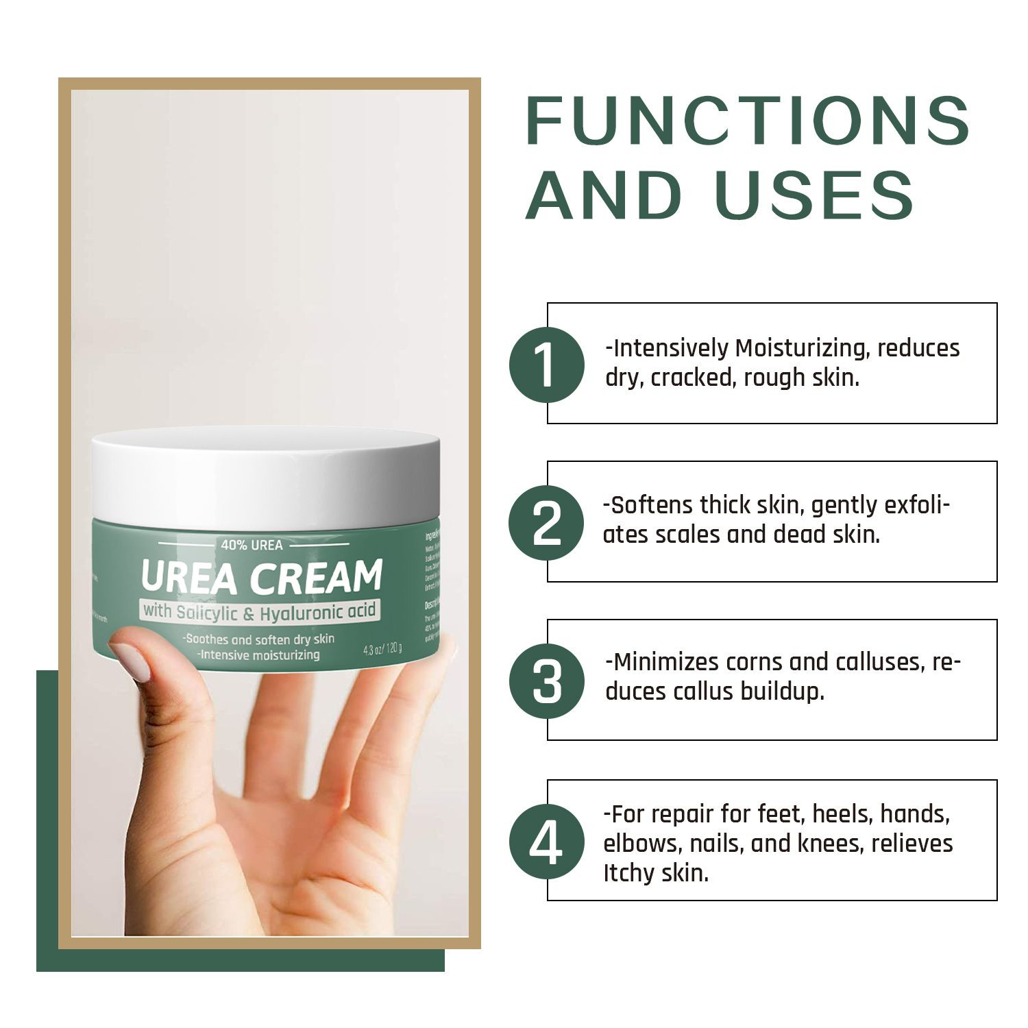 Buy Skincare Bodycare Urea Cream Moisturized Lotion Customized Oem Odm ...