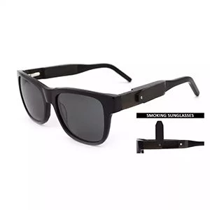 Buy Smoking Pipe Sunglasses Smokable Acetate Wood Polarized Shades Sun ...