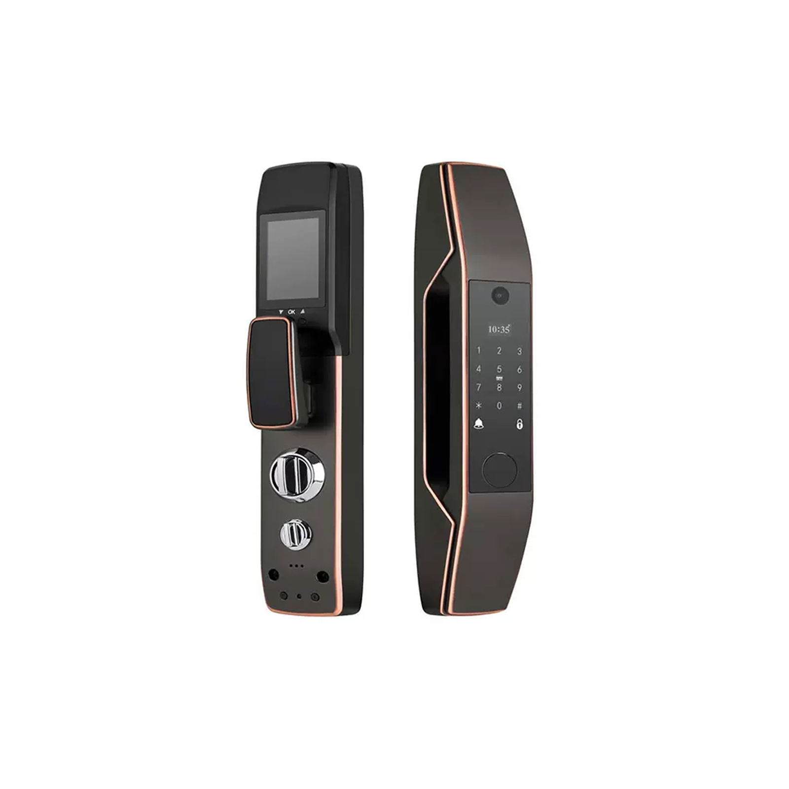 Buy R9 Automatic Visual Cat-eye Smart Lock Security Door With ...