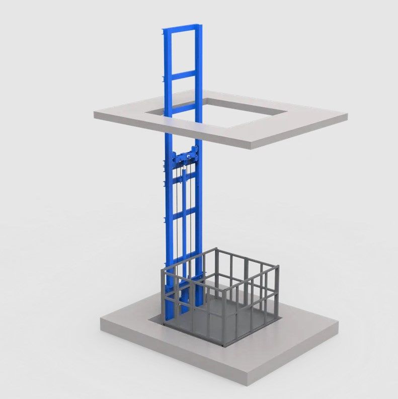 Buy Single Guide-rail Lift Platform from Wemet Lift Machinery Co., Ltd ...
