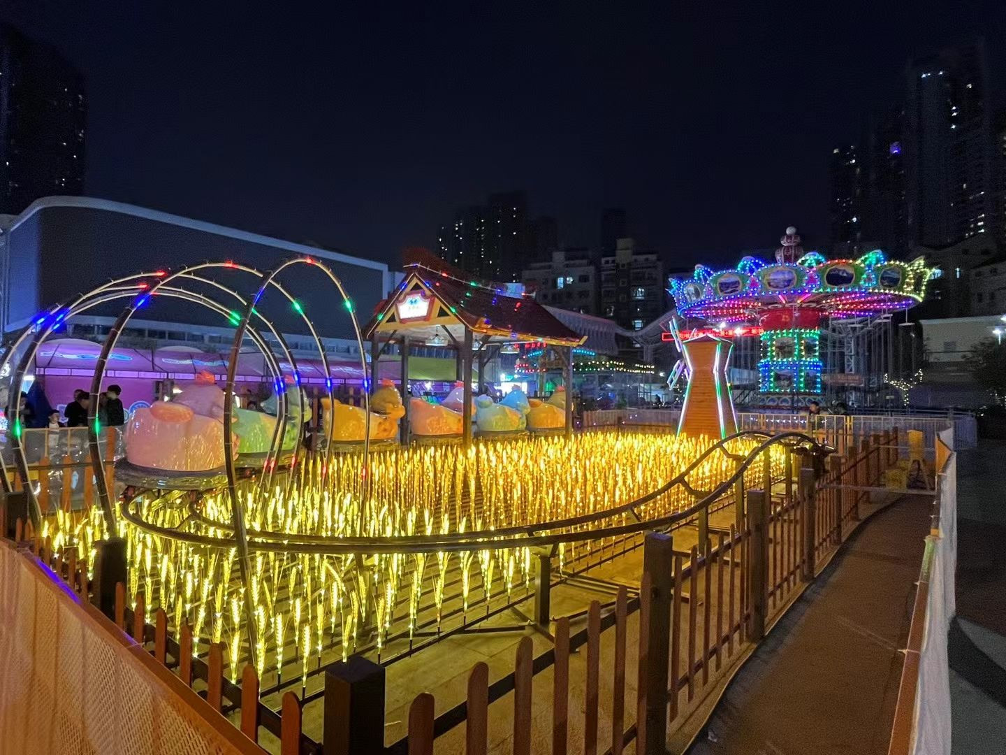 Buy Large Outdoor Amusement Equipment Theme Park Kids Train Ride ...