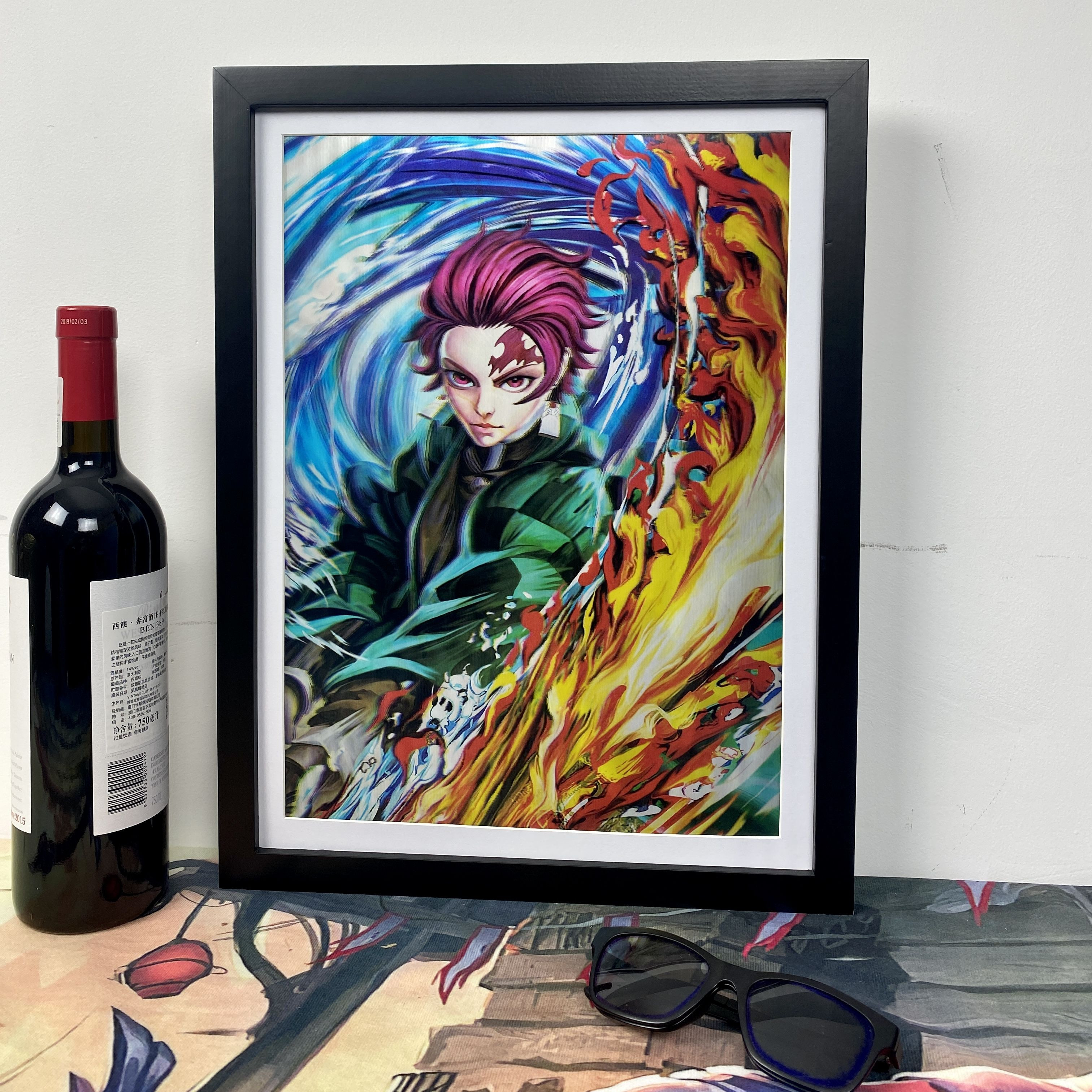 Buy Custom 3d Poster Anime Lenticular Printing Anime Poster 3d Picture ...