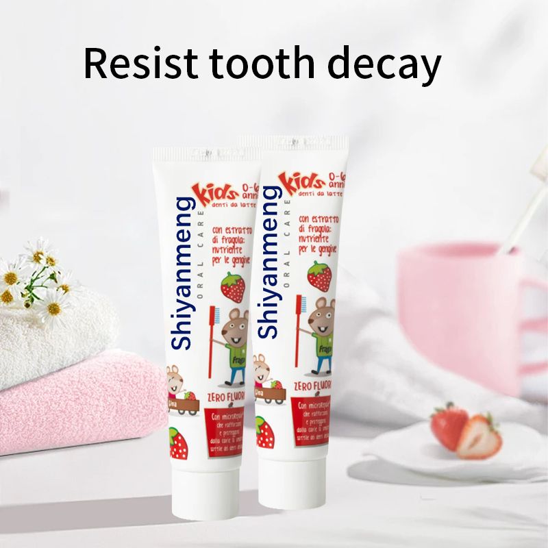 Buy Kids' Low Ferment Strawberry Sweet Orange Tooth Decay Toothpaste ...