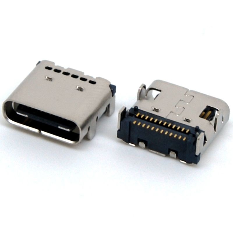 Buy Type-cf 24pin Board Type Double Row Full Paste Lcp Black from ...