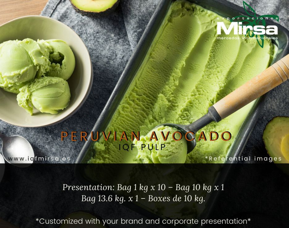 Buy Frozen Avocado Iqf Cubes, Halves, Pulp And Guacamole. from Mirsa ...