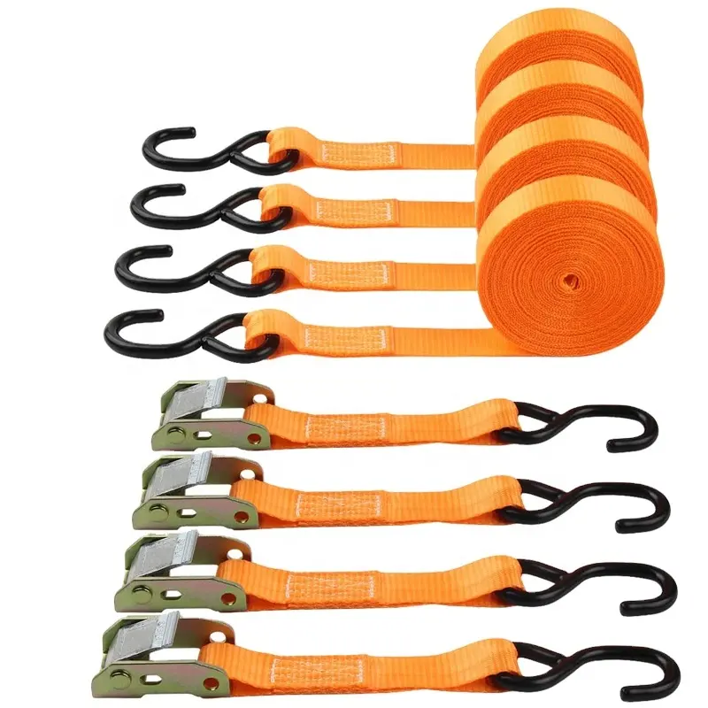 Buy Heavy Duty Polyester Webbing Cargo Lashing Belt Tie Down Straps ...
