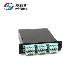 Buy 24f Mtp-lc Cassette Module, Single Module Quad Lc Apc 6 Port Fully ...