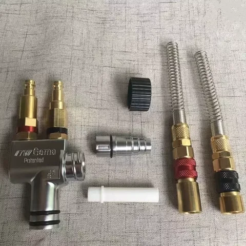 Buy 261645 261637 Quick Release Coupling Red Black For Conveying ...