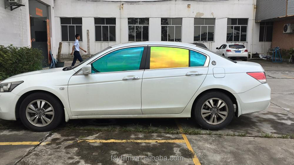 Buy 3 M Heat Color Changing Reflective Chameleon Window Tinting Film ...