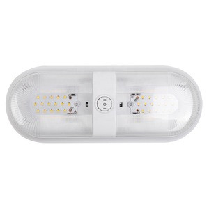 Buy 467 5 Pack Led Ceiling Double Dome Light Fixture With On/off Switch ...