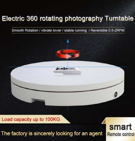 Buy 60cm Load Max Turntable 150kg Motorized Photography Rotating ...