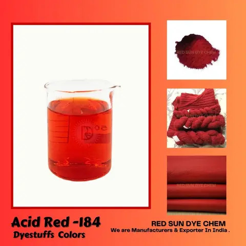 Buy Acid Red 184 Red Sun Dye Chem Manufacturers And Exporter Dyestuffs ...
