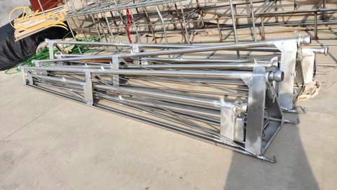 Buy Agricultural Hose Reel With Boom Cart With Travelling Rain Gun from ...