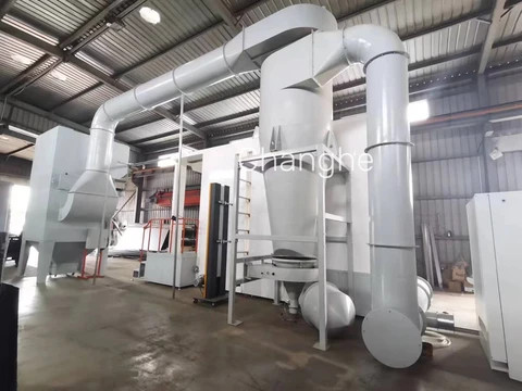 Buy Automatic Powder Coating Line Pp Double-station Spray Booth Big ...