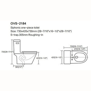 Buy Bathroom Luxury Modern Upc Toilets / Ceramic Cupc Design High ...