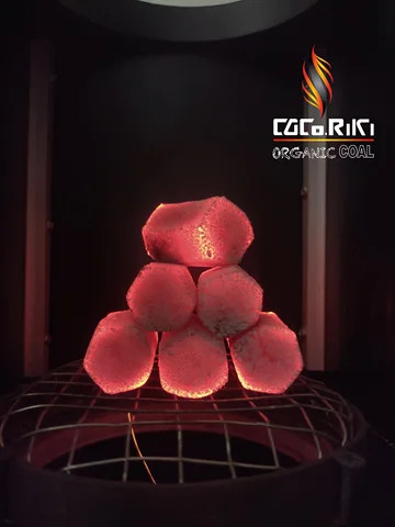 Buy Best Seller White And Low Ash Coconut Charcoal For Shisha And ...