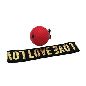 Buy Boxing Ball On String Training Speed Reaction Punching Boxing Head ...