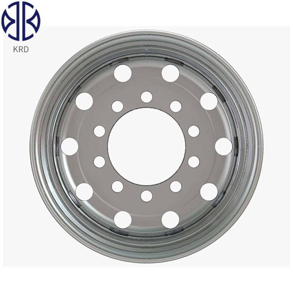 Buy Bright Aluminum Truck Bus Dump Trailer Alloy 19.5x14.00 Polished ...