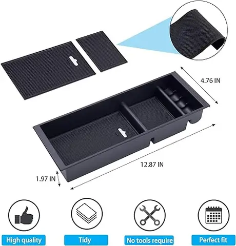 Buy Center Console Organizer Insert Tray Pallet Storage Accessories For ...