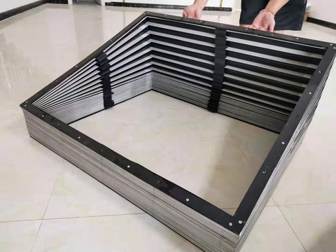 Buy Cnc Machine Tool Accessories Square Hand Made Accodion Bellows ...