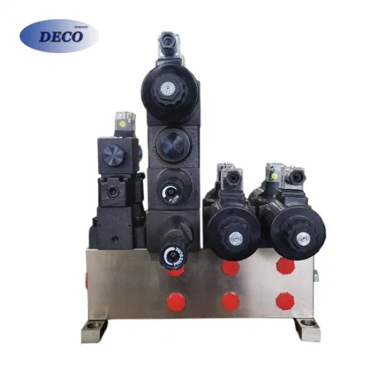 Buy Cnc Machining Multiple Station Hydraulic Valve Manifold Group from ...