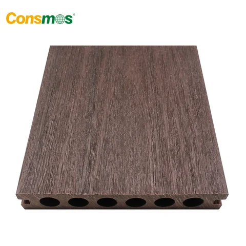 Buy Co-extrusion Online Embossing Wood Plastic Composite Wpc Jetty Decking from Linyi Consmos ...