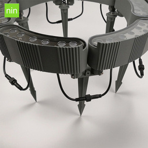 Buy Coconut Hug Tree Lights Palm Landscape Lamp 12w 24w 48w Spotlight ...