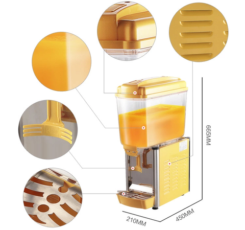 Buy Commercial Restaurant Hotel Equipment Three Tank Cold Juice ...