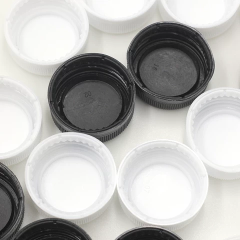 Buy Custom Bottle Plastic Cap 38mm Plastic Screw Cap Pilfer Proof Water ...