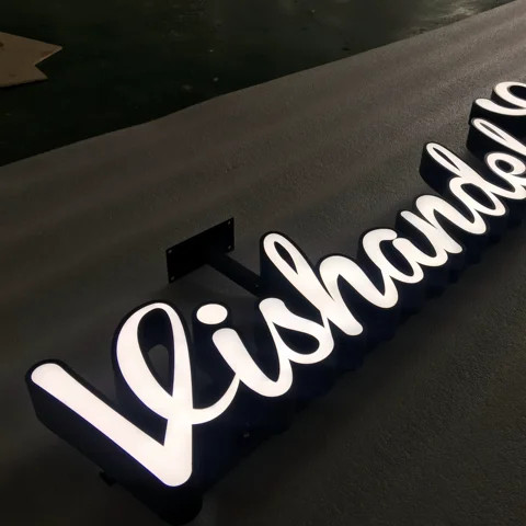 Buy Custom Illuminated Sign Board Led Light Logo Led Sign Acrylic Logo ...