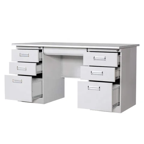 Buy Custom Oem Office Staff Desk Home Metal Computer Table Design With ...