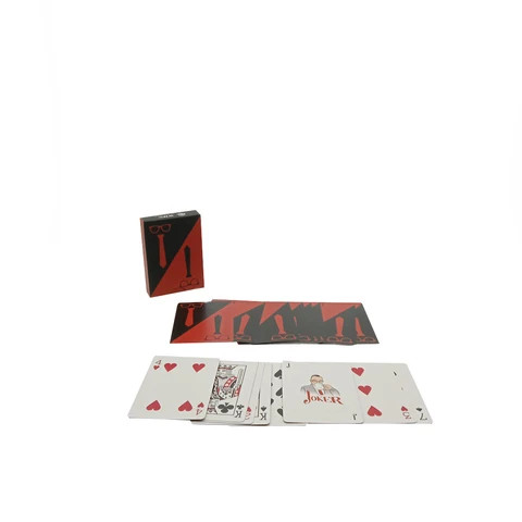 Buy Customized Logo Poker Playing Cards Pvc Waterproof Paper Material ...