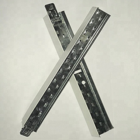 Buy Decorative Ceiling T Grid Wall Angle Plane Metal Ceiling T Grid ...