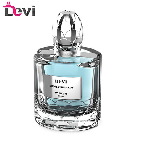 Buy Devi New Design Glass Perfume Bottles 100ml Luxury Empty Round ...
