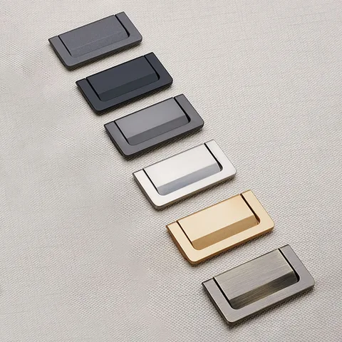 Buy Drawer Nightstand Hidden Flat Handle Tatami Invisible Open Wardrobe ...