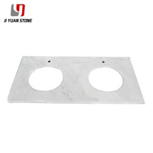 Buy Economical Commercial Carrara Countertop Banjo Vanity Top Bathroom ...