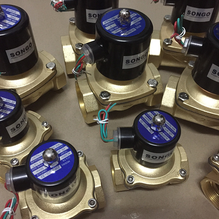 Buy Electric 12v 24v Bsp Npt Normally Closed Open 2 Way Diaphragm ...