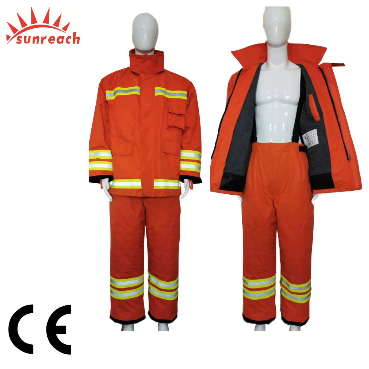Buy Firefighting Flame Protect Fireman Body Air Permeable Comfortable ...
